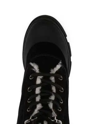 JIMMY CHOO Aldea Lace-up Combat Boots