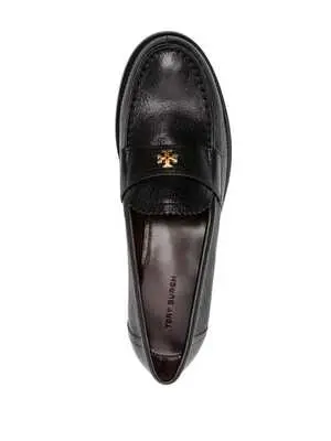 Tory Burch Leather Loafers - Black