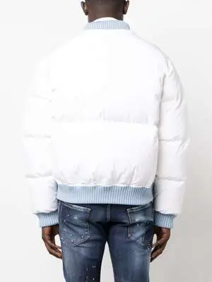 Dsquared2 Logo-print Puffer Bomber Jacket