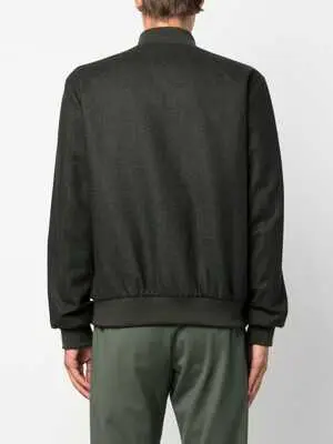 Boglioli Virgin Wool Bomber Jacket