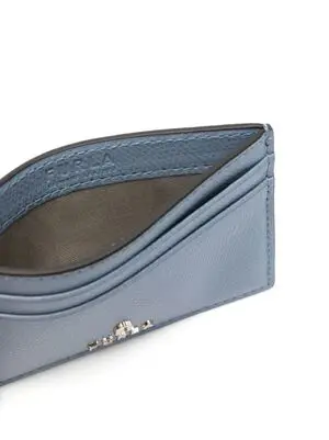 Furla Small Camelia Leather Cardholder - Blue