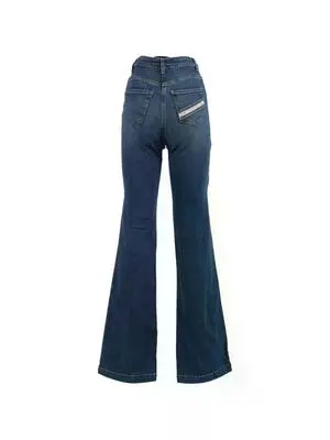 Elisabetta Franchi Bootcut Denim Jeans