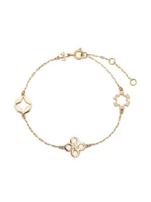 Tory Burch Kira Clover Bracelet - Gold