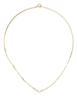 Yvonne Léon 18kt Yellow Solitaire Diamond Necklace - Gold
