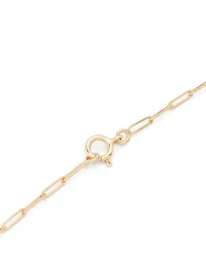 Yvonne Léon 18kt Yellow Solitaire Diamond Necklace
