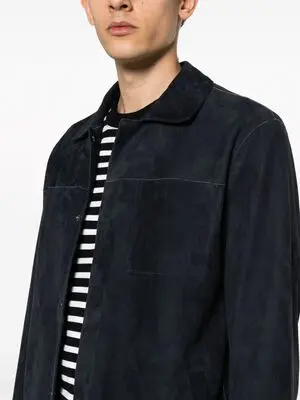 Herno Goat Suede Shirt Jacket
