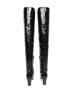 Khaite Marfa 85mm Leather Boots