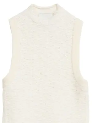 3.1 Phillip Lim Mock-neck Wool Top