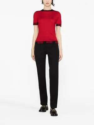 Moschino Virgin Wool Tailored Trousers
