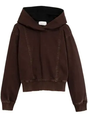 3.1 Phillip Lim Panelled Denim Hoodie