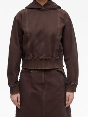 3.1 Phillip Lim Panelled Denim Hoodie