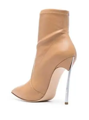 Casadei Blade 125mm Leather Boots
