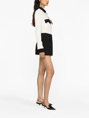 Moschino Pleat-detail Short Shorts