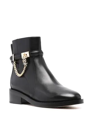 Michael Kors Hamilton 45mm Leather Boots