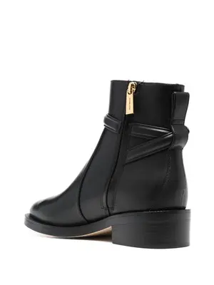 Michael Kors Hamilton 45mm Leather Boots
