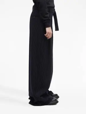 3.1 Phillip Lim Flannel Striped Wide-leg Trousers
