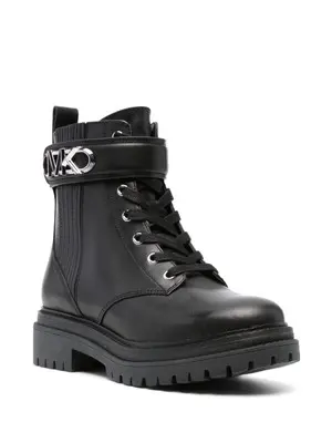 Michael Kors Parker 40mm Leather Ankle Boots