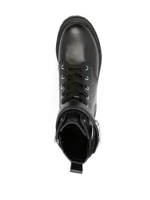 Michael Kors Parker 40mm Leather Ankle Boots