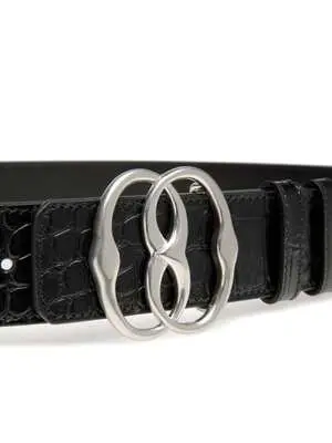 Bally Emblem 35 Logo-buckle Belt