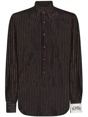 Dolce & Gabbana Striped Long-sleeved Shirt
