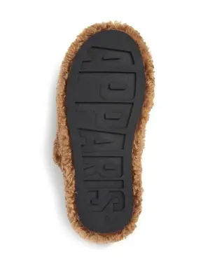 Apparis Biba Faux-fur Crossover Slippers
