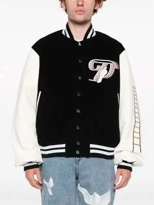 3.PARADIS Letterman Varsity Bomber Jacket