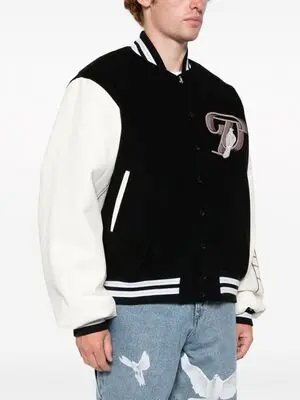 3.PARADIS Letterman Varsity Bomber Jacket