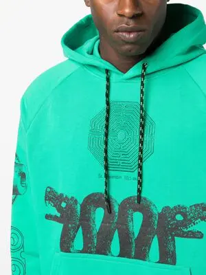 ÉTUDES STUDIO Graphic-print Hoodie