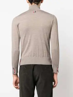 Thom Browne Fine Knit Roll-neck Jumper
