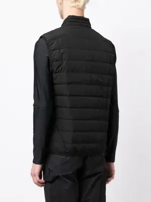 EA7 Logo-patch Padded Gilet