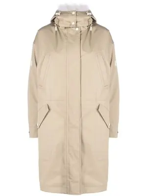 YVES SALOMON Hooded Midi Parka
