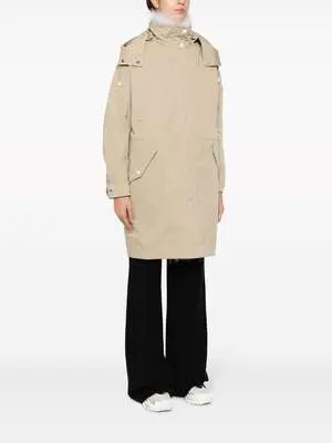 YVES SALOMON Hooded Midi Parka