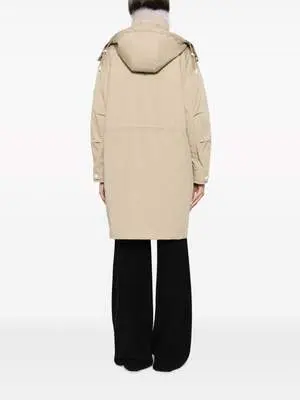 YVES SALOMON Hooded Midi Parka