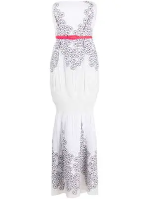 Gemy Maalouf Belted Evening Dresses