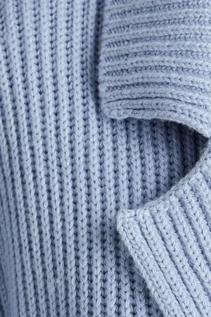 JOSEPH Ribbed Cotton, Wool And Cashmere-blend Coat