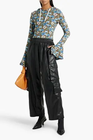 Les Reveries Wide-leg Cargo Pants