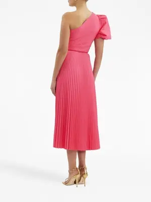 Rebecca Vallance One-shoulder Midi Dress