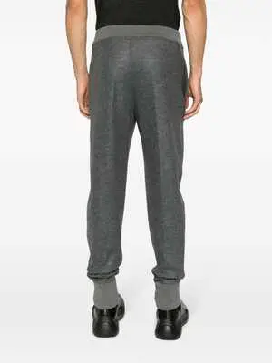 JIL SANDER Elasticated-waistband Wool Track Pants