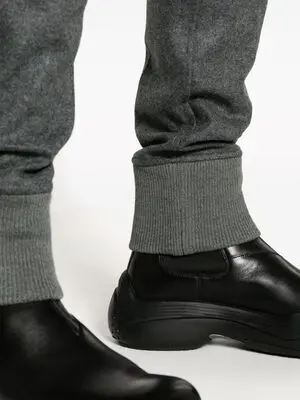 JIL SANDER Elasticated-waistband Wool Track Pants