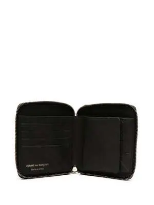 Comme Des Garçons Logo-stamp Leather Wallet