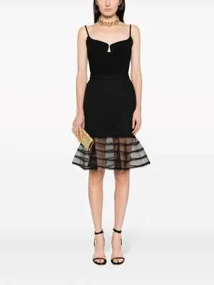 GEMY MAALOUF Jacquard Miniskirt