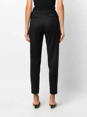 Fabiana Filippi Cropped Tailored Trousers - Black