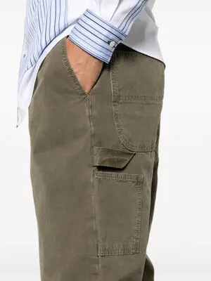 Moschino Embroidered Straight-leg Trousers