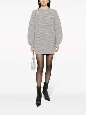 Giuseppe Di Morabito Knitted Minidress - Grey