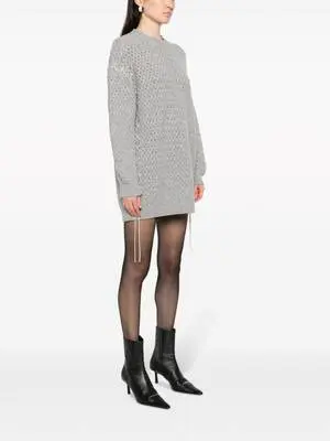 Giuseppe Di Morabito Knitted Minidress - Grey