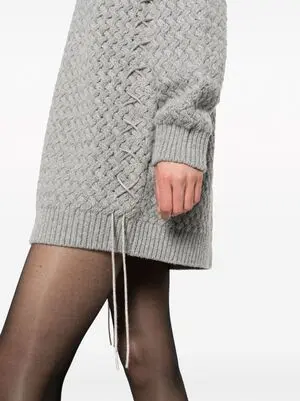 Giuseppe Di Morabito Knitted Minidress - Grey