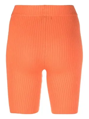 SPORTY & RICH Logo-patch Biker Shorts