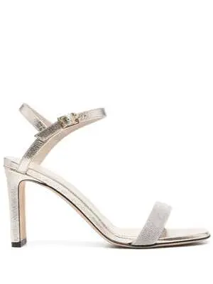 Fabiana Filippi 60mm Bead-embellished Leather Sandals
