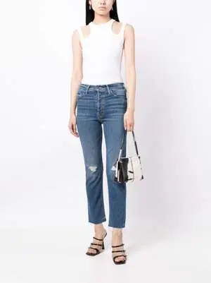 MOTHER Tomcat Cropped Jeans