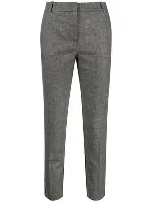 Pinko Bello Checkered Slim-fit Trousers